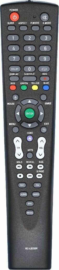 Пульт для BBK RC-LEX500 для телевизоров Smart TV
