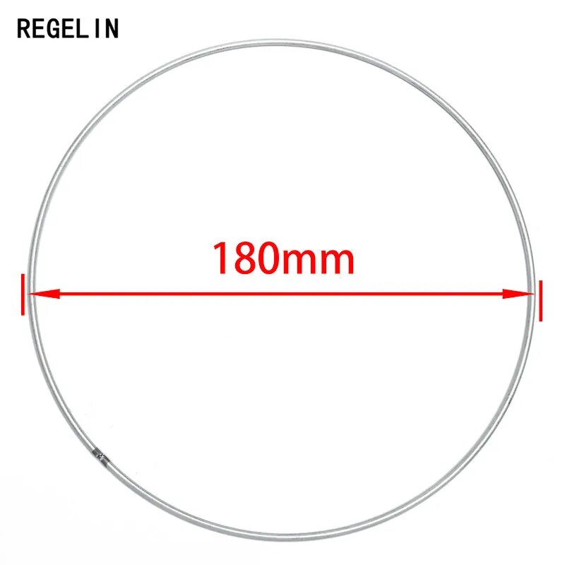 Металлические кольца для ловцов снов REGELIN, 10 шт, 35-200 мм 180mm