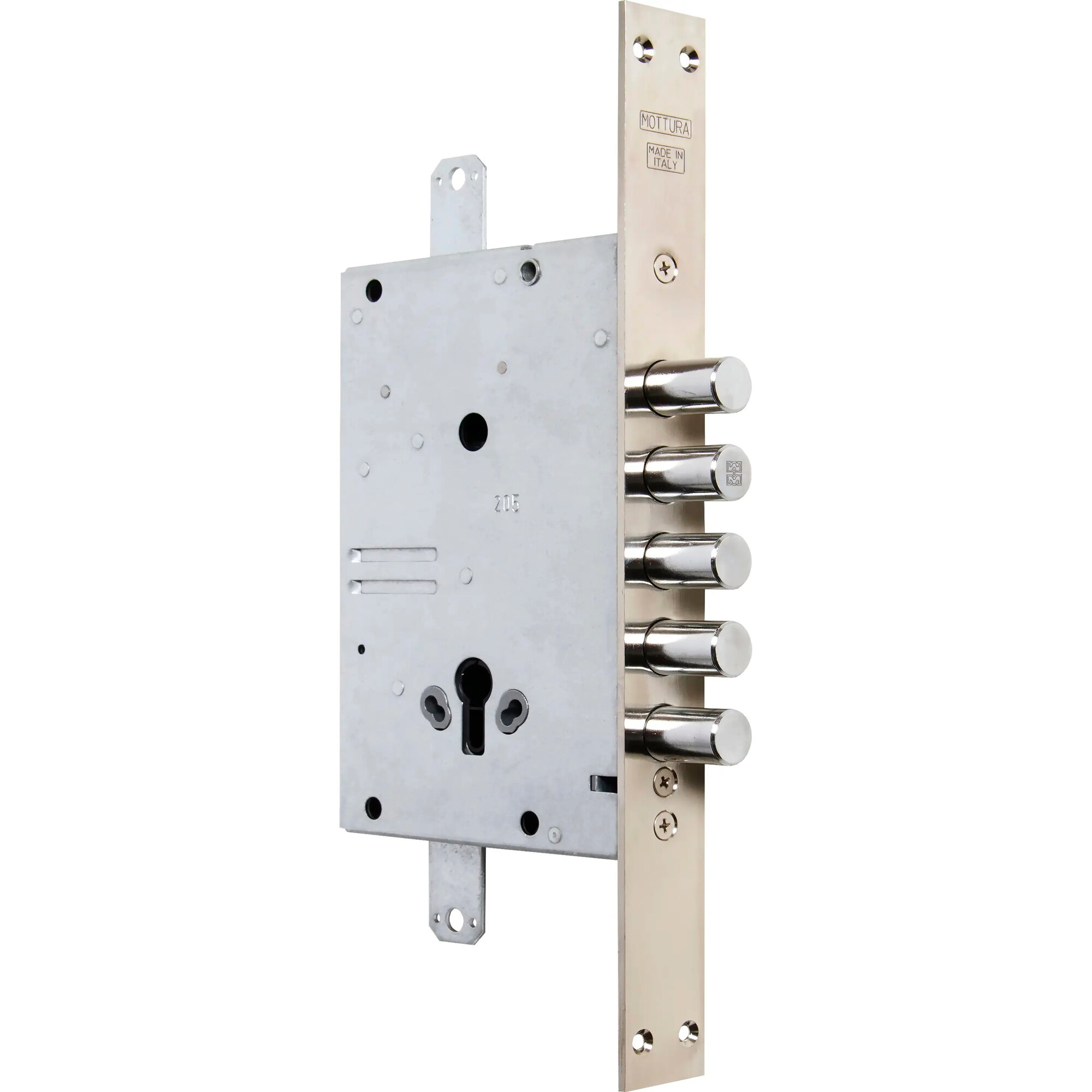 Корпус Mottura (Моттура) врезного замка 84.525W800B никель