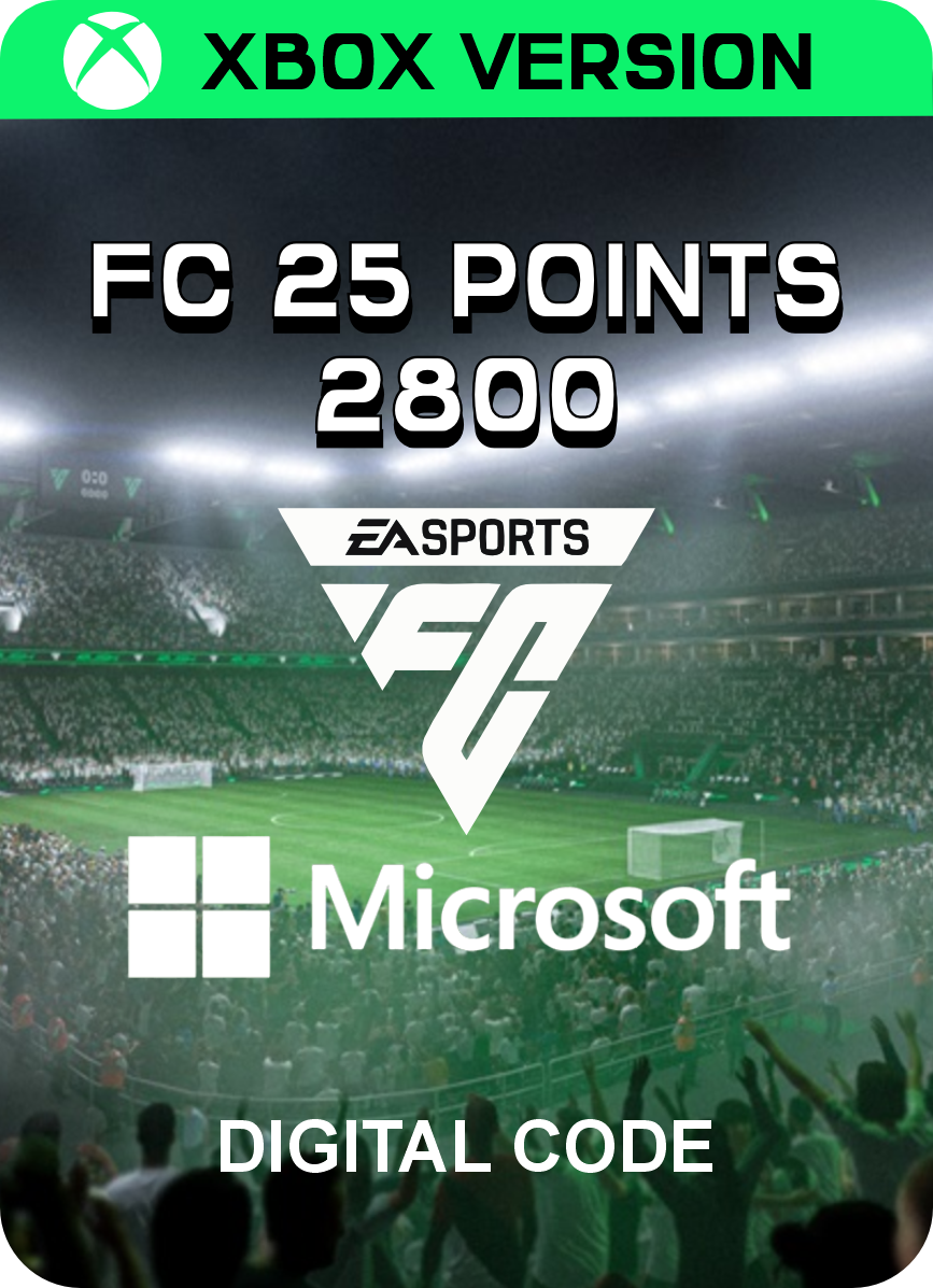 Подарочная карта FC25 2800 Points Глобал / Gift Card FC25 2800 Points Global