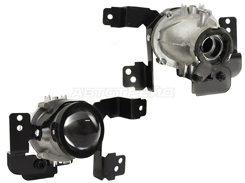 Фара противотуманная SAT ST22320R8R, для KIA RIO, передняя, правая, линза