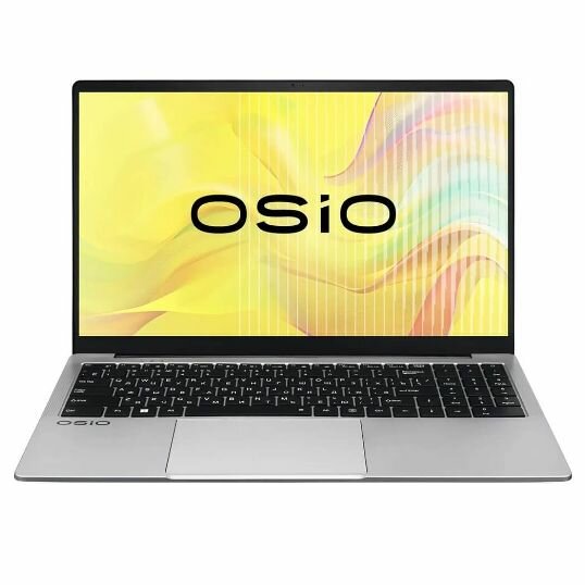 15,6" Ноутбук OSIO FocusLine (F150I-010) серебристый - 1920x1080, IPS, Intel Core i5-1235U, ядра: 10 x 1,3 ГГц, 16 ГБ, SSD 512 ГБ, Intel Iris Xe Graphics, Windows 11 Home