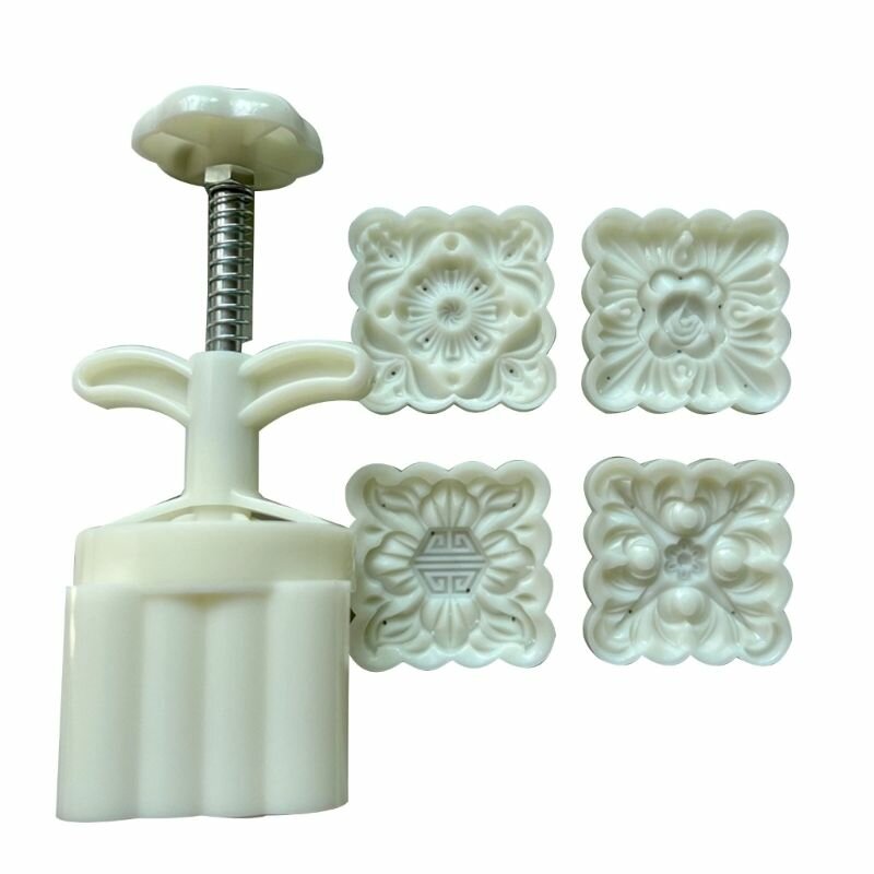 Форма для луночных пирожков с квадратным узором