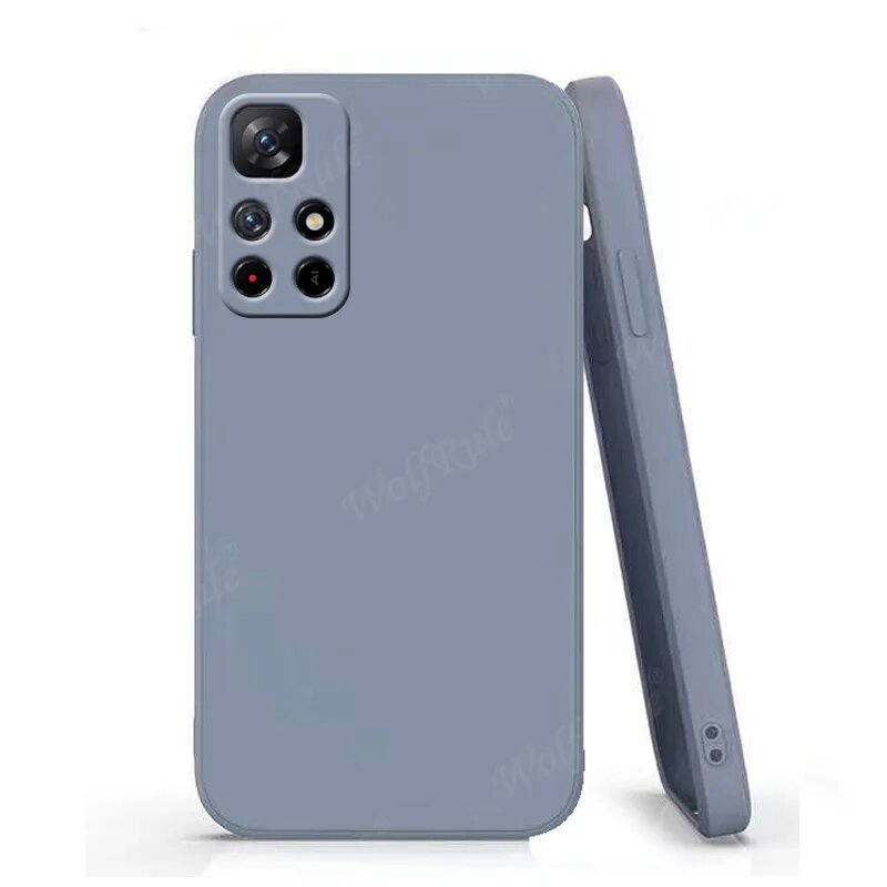 Чехол для Xiaomi Poco M4 Pro 5G чехол для Poco M4 Pro противоударный силиконовый жидкий Бампер Мягкий чехол из ТПУ для Poco M4 Pro Fundas Lavender Grey, For Poco M4 Pro 5G