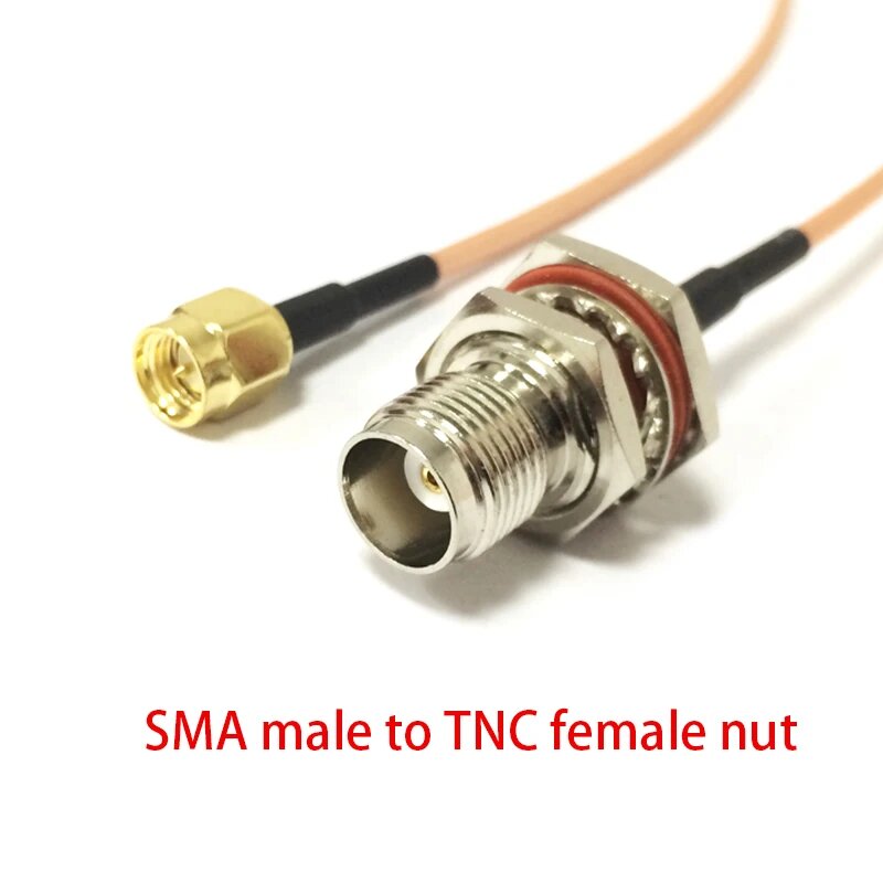 SMA Male Female RP TNC Pigtail Cable RG316 DexMRtiC 15CM, SMAJ-TNCK