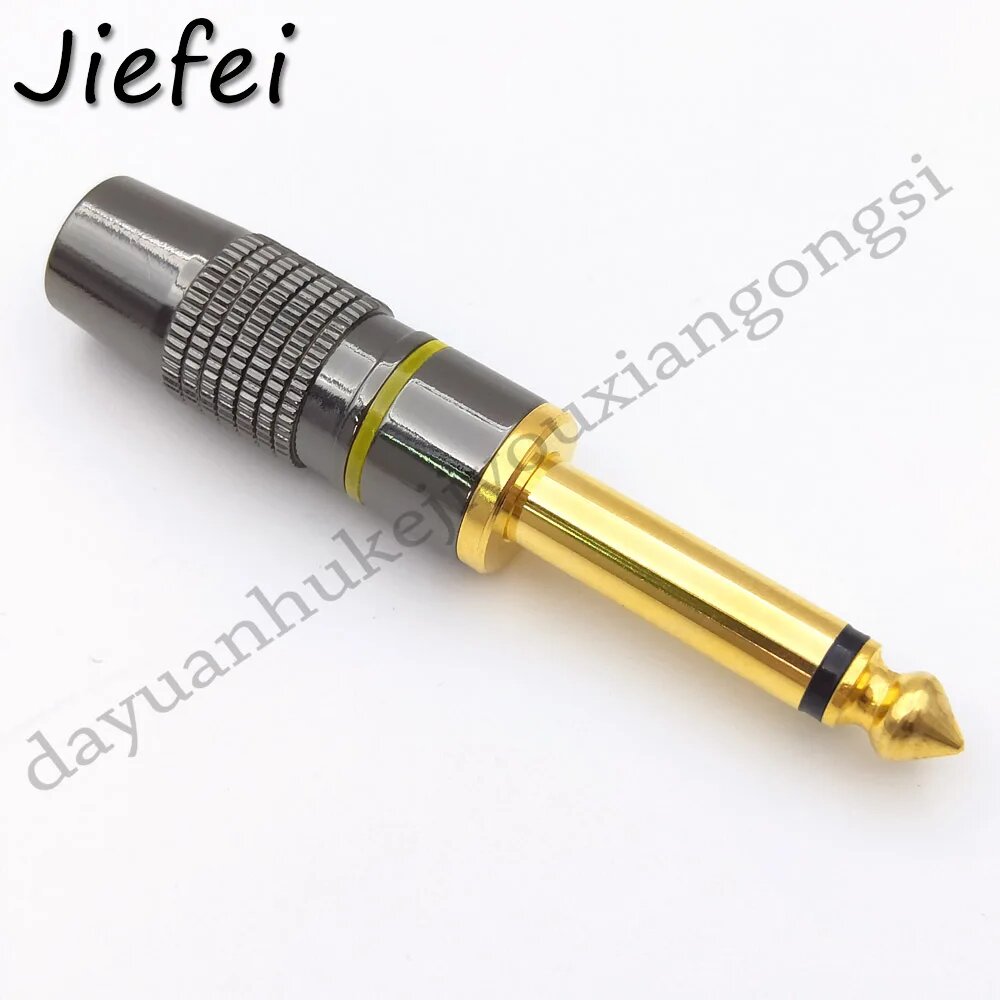 Медный аудиоразъем 6,35 мм Mono