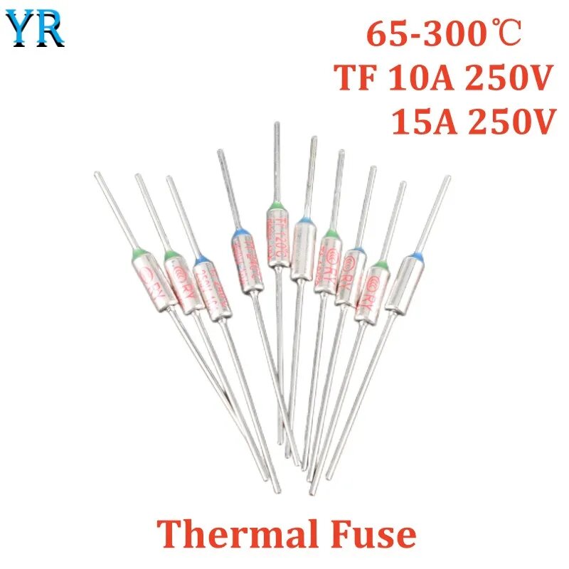 TF Термопредохранитель 10A 15A 250V 10A-125C-10PCS
