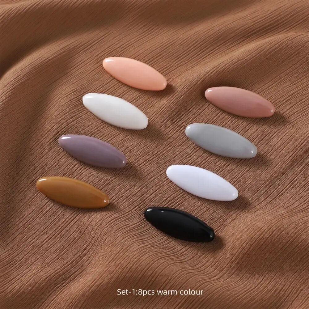 Булавки для шарфа 8 шт, бежевый, Set 1