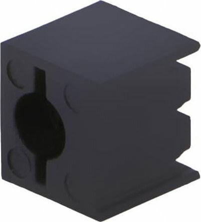 Корпус FIX&FASTEN FIX-LED-343 Корпус LED 3мм полиамид угловой 3 PIN черный UL94V-2 W: 7мм 1шт