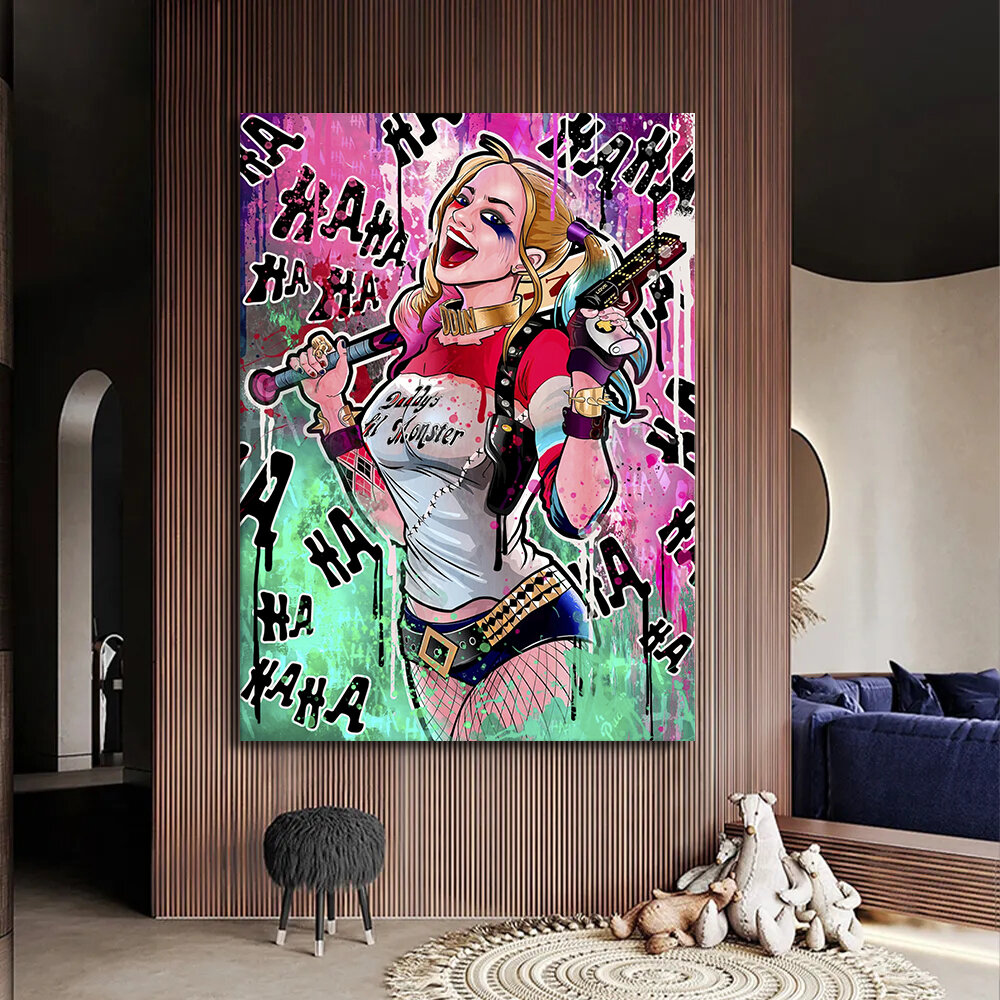 BATMAN / JOKER, картина бэтмен, 30х40 см.