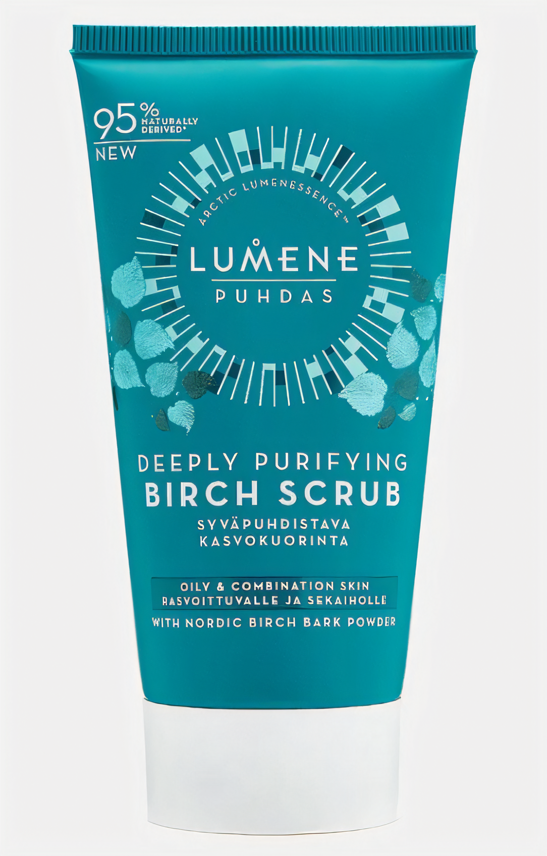 Скраб для лица Lumene Puhdas, березовый, глубокое очищение, 75мл