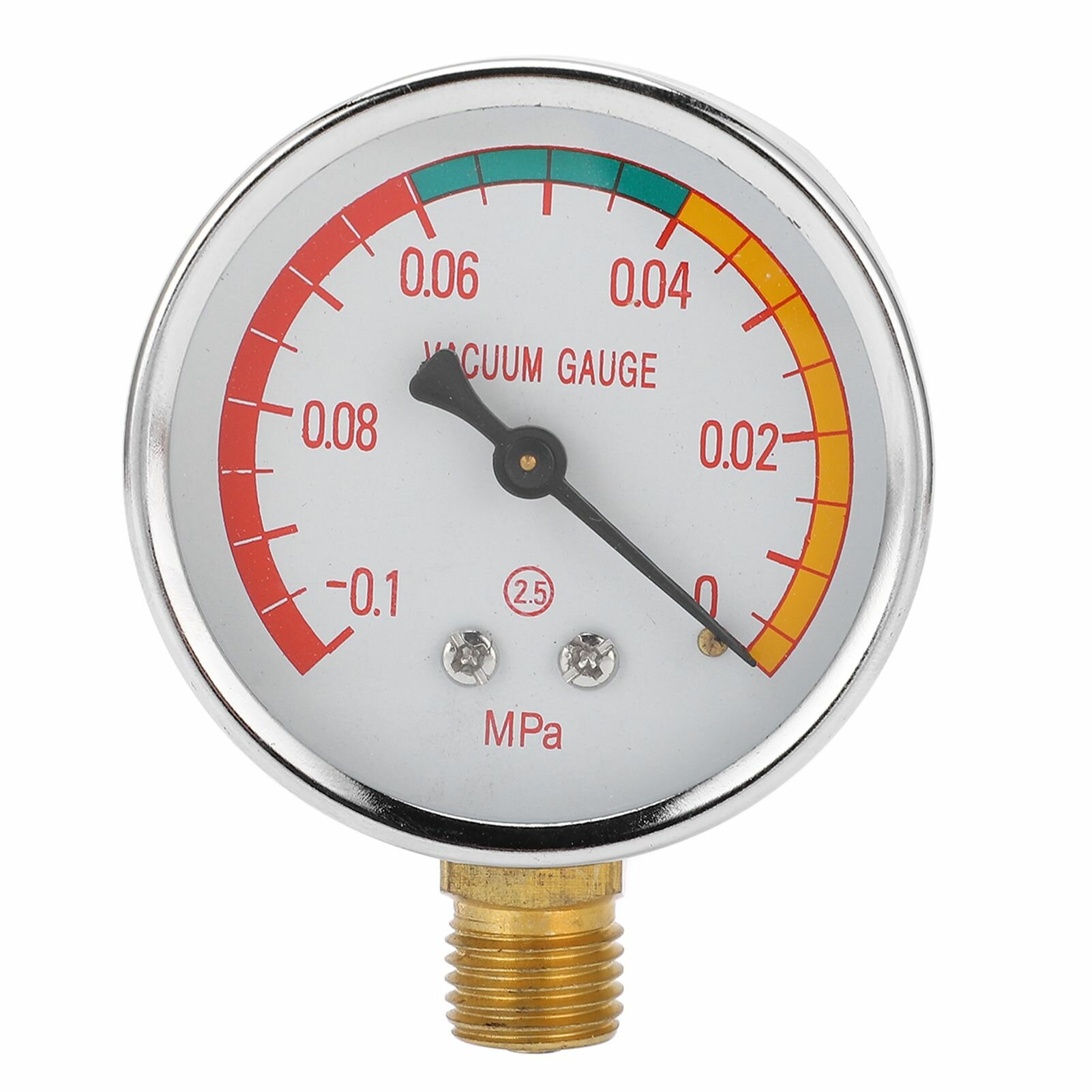 Манометр доильного аппарата, корпус из нержавеющей стали, цифровой вакуумметр для измерения воздуха, воды, масла, жидкости