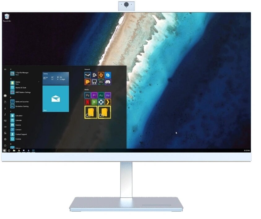 Моноблок Моноблок IRU Tactio 23IH6W 23.8" Full HD i5 12400