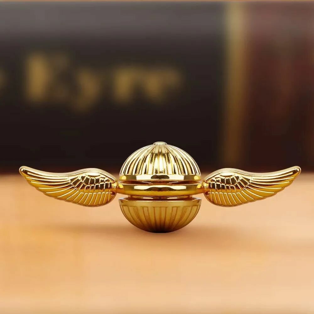 Золотой снитч Гарри Поттера Fidget Spinner / Harry Potter Golden Snitch Fidget Spinner