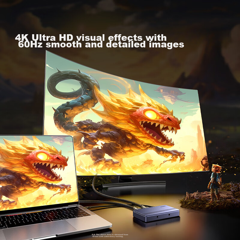 Lulian HDMI Video Capture Card 4K 60Hz HD Loop-Out Compatible with VR, Nikon, Sony Cameras, Switch/PS5, Smartphones, Tablets, USB Computers, Gaming, Douyin Live Streaming And Recording