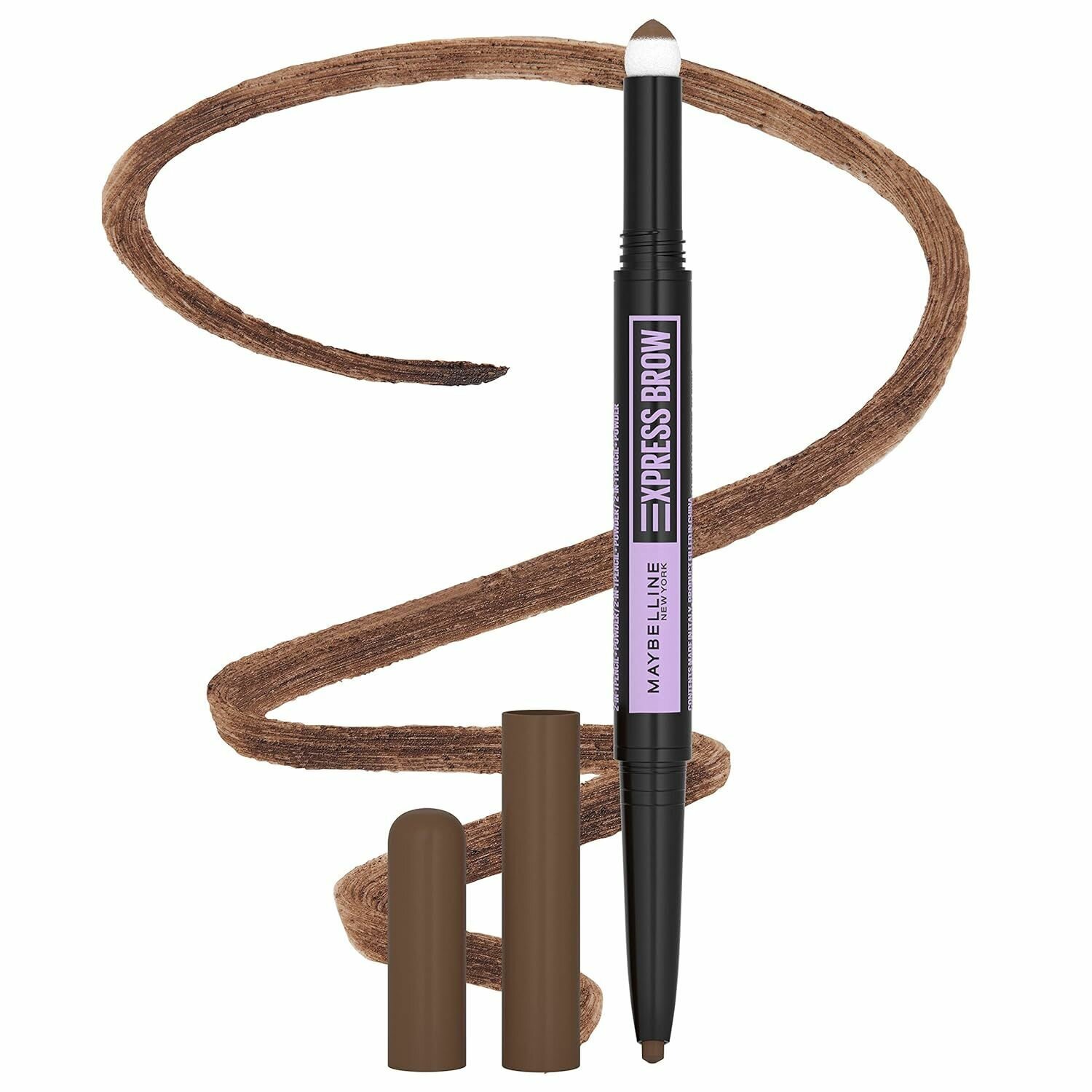 Maybelline New York EXPRESS BROW Карандаш для бровей Satin Duo тон Medium Brown