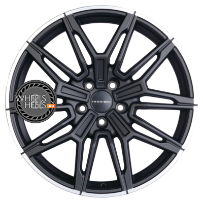 Диск автомобильный литой Khomen Wheels KHW1904 (3/4/5/6 series) OLD 19x8.5 5x120 et30 dia72.6 Black matt MR