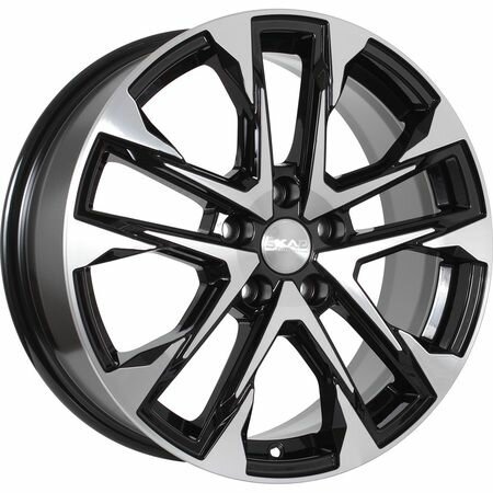 Колесный литой диск СКАД атакор R17x7 5x110 ET35 CB65.1 Almaz