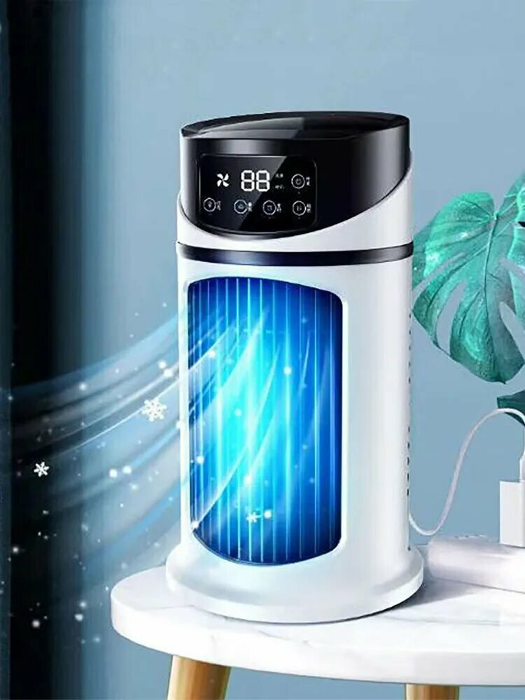 USB Настольный кондиционер с водяным охлаждением, увлажнитель воздуха в помещении, портативный охладитель