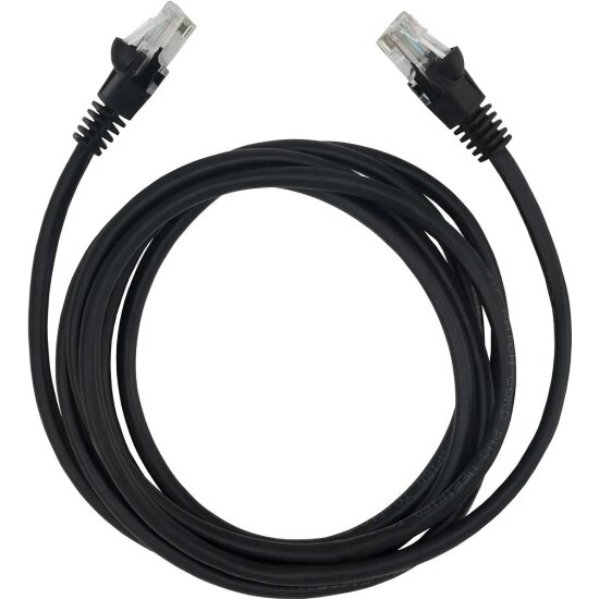 Патч-корд Buro UTP 4 пары cat.5E CCA molded 2м черный