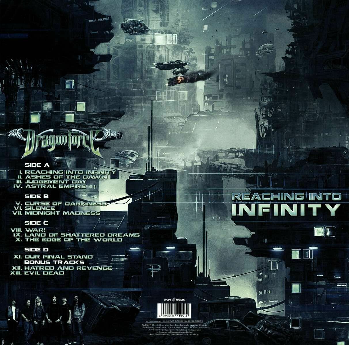 Виниловая пластинка DragonForce - Reaching Into Infinity (180g) (2 LP) — фото 1