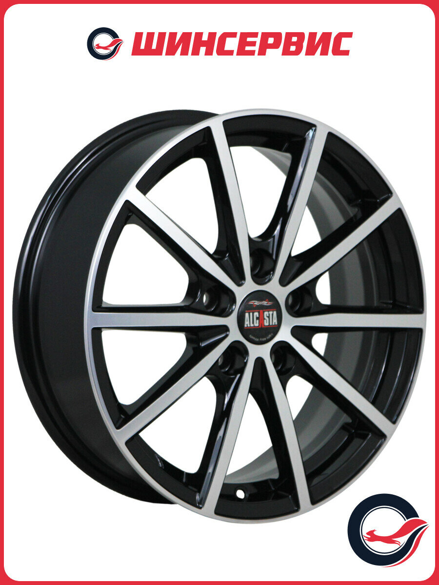 Литой колесный диск Alcasta M61 R17x7.0J 5x108 ET33 ЦО60.1 для автомобиля