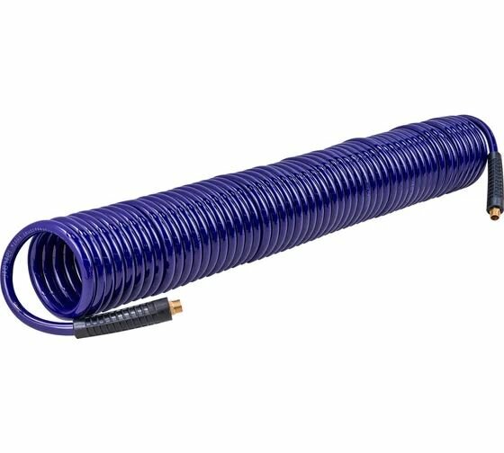 Шланг витой полиуретановый 8мм х 12мм х 15м с резьбовыми наконечниками 1/4" YATAFORCE