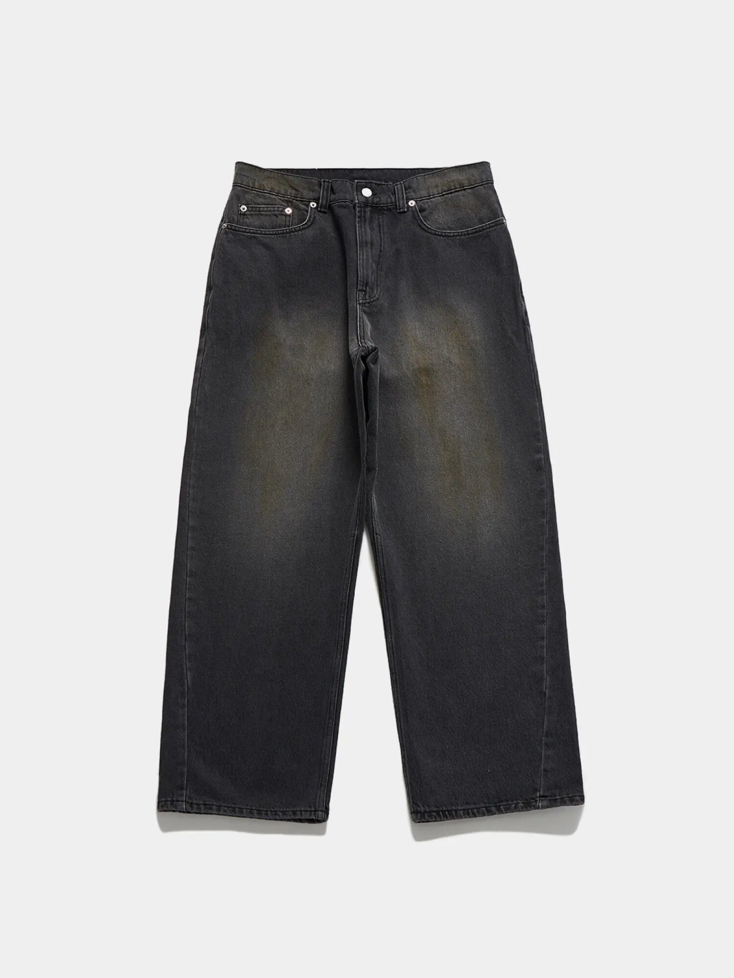 Джинсы бананы Curved Wide Denim 