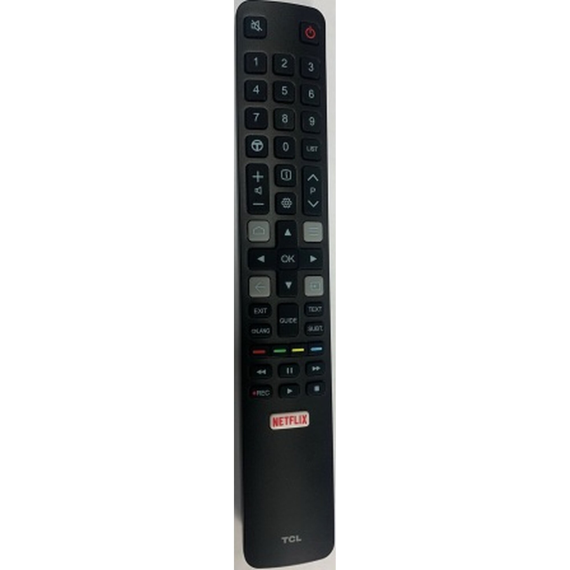 Пульт дистанционного управления TCL RC802N, для TCL, беспроводной, ИК, черный