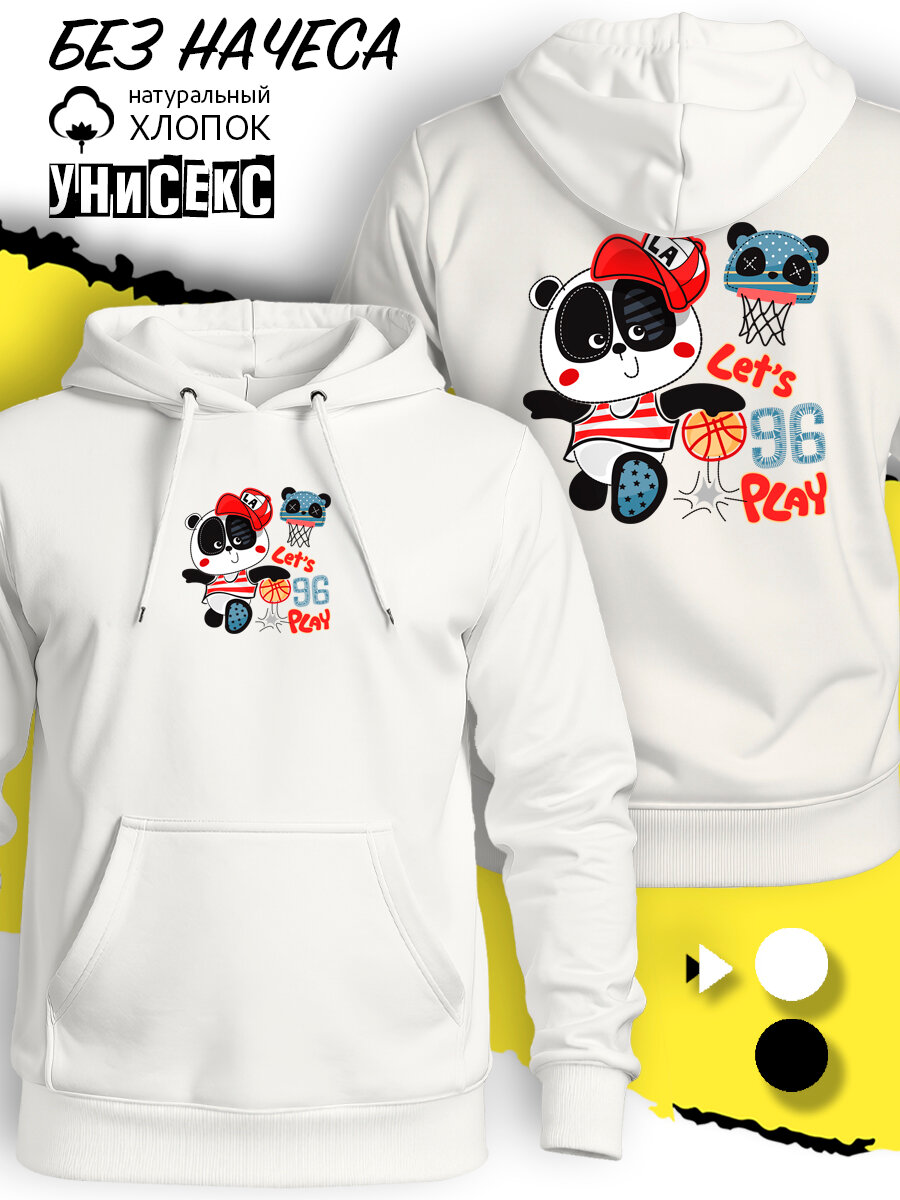 Худи Толстовка свитшот панда lets play