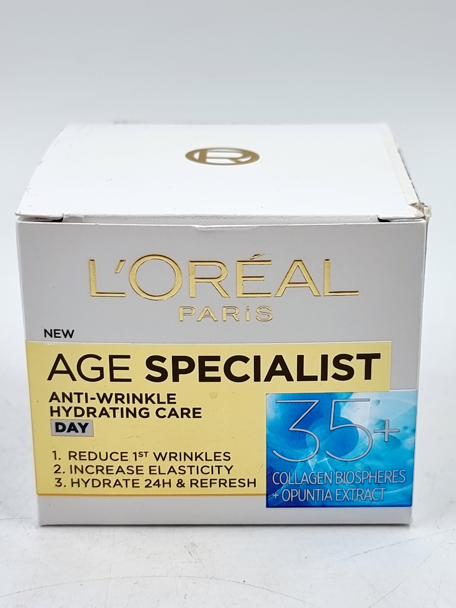 L'Oreal Paris Крем для лица дневной Age Specialist 35+ против морщин с коллагеном 50 мл (Франция)