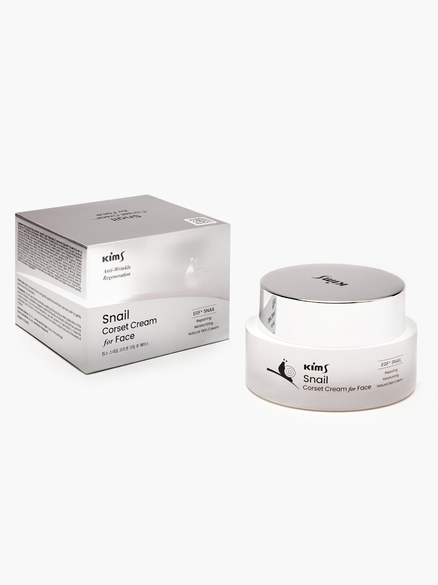 Крем для лица c муцином улитки 80% Kims Snail Corset Cream 50 мл