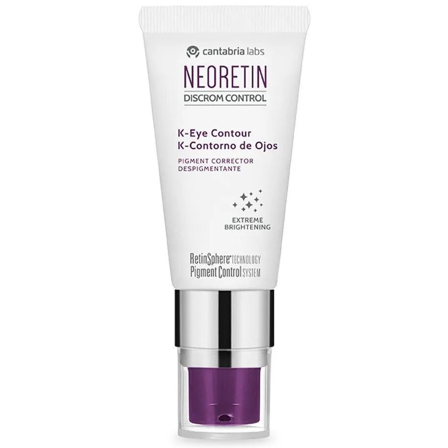 Крем с витамином К 15 мл NEORETIN Discrom Control K-Eye Contour Pigment Corrector Cantabria Labs / Кантабрия Лабс