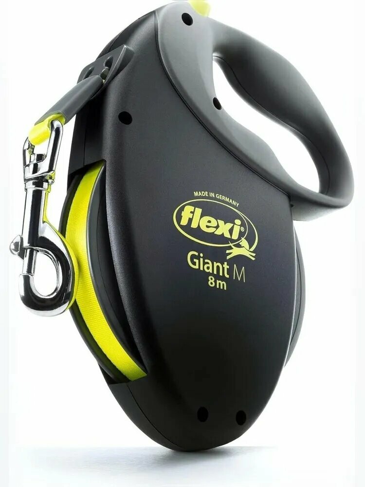 Flexi Giant Neon S/M, 8 метров до 25 кгПоводок-рулетка для собак
