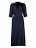 Платье Peter Cohen Wrap-effect midi dress, размер 40, blue