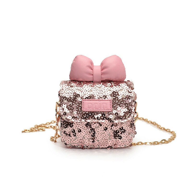 Kids mini bag with sewn stitch design cute school accessory for girls