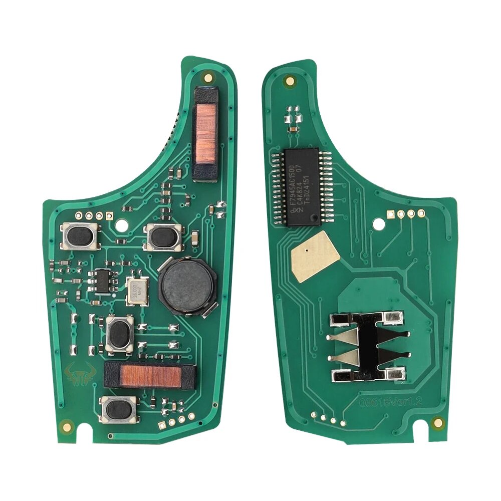 Ключ для Chevrolet Cruze Malibu Impala Orlando Regal Opel Buick, 4BTN PCB, 433MHZ
