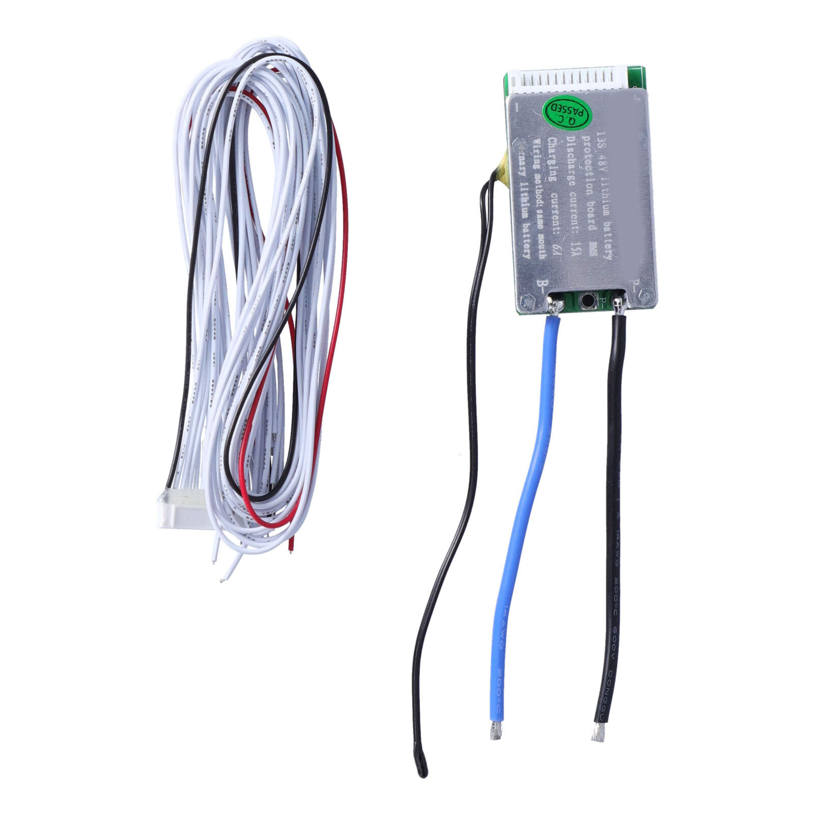 Плата защиты BMS 13S 48V 15A PCB для тройной литиевой ячейки