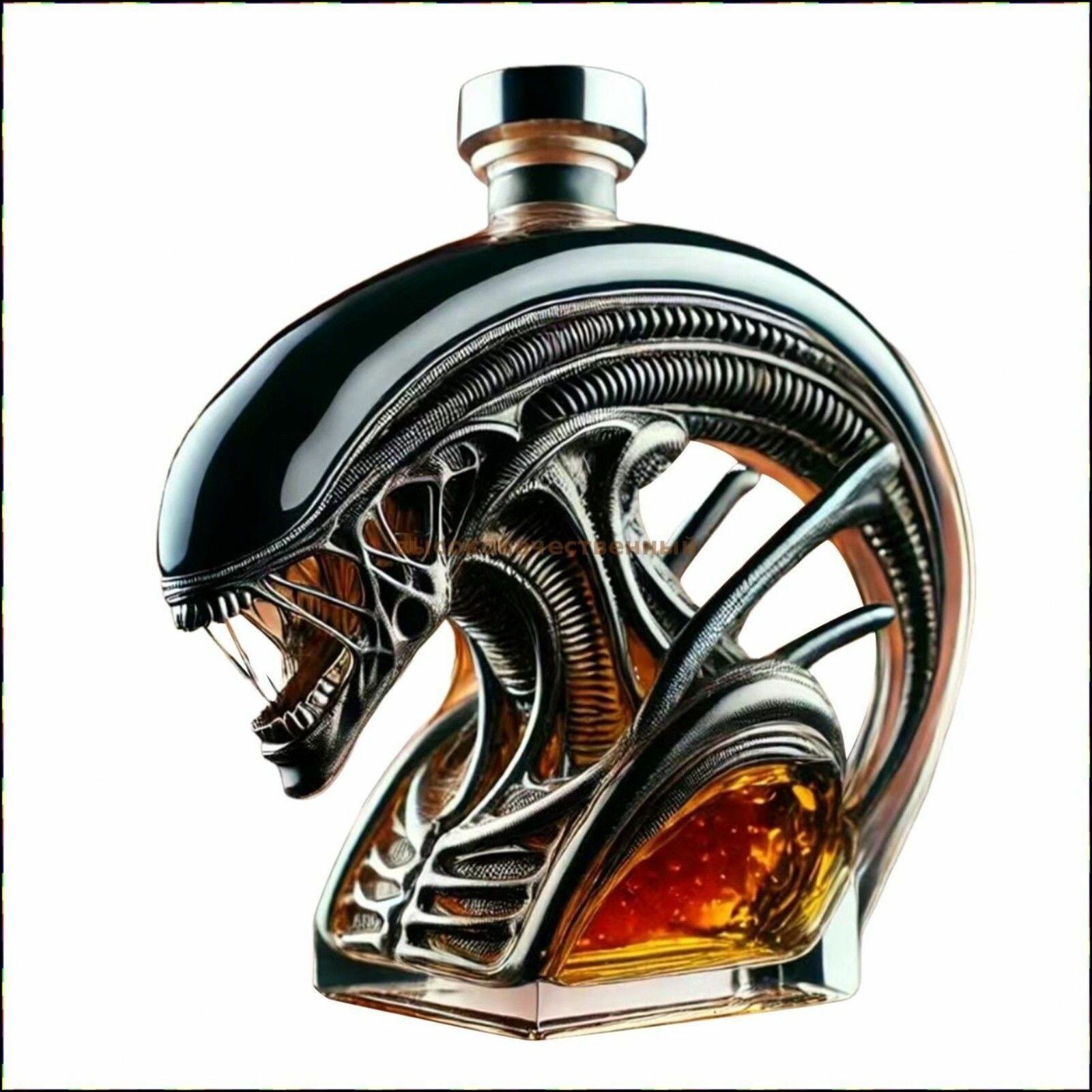 Эксклюзивный коллекционный набор: красное вино, виски и водка с пустым сосудом