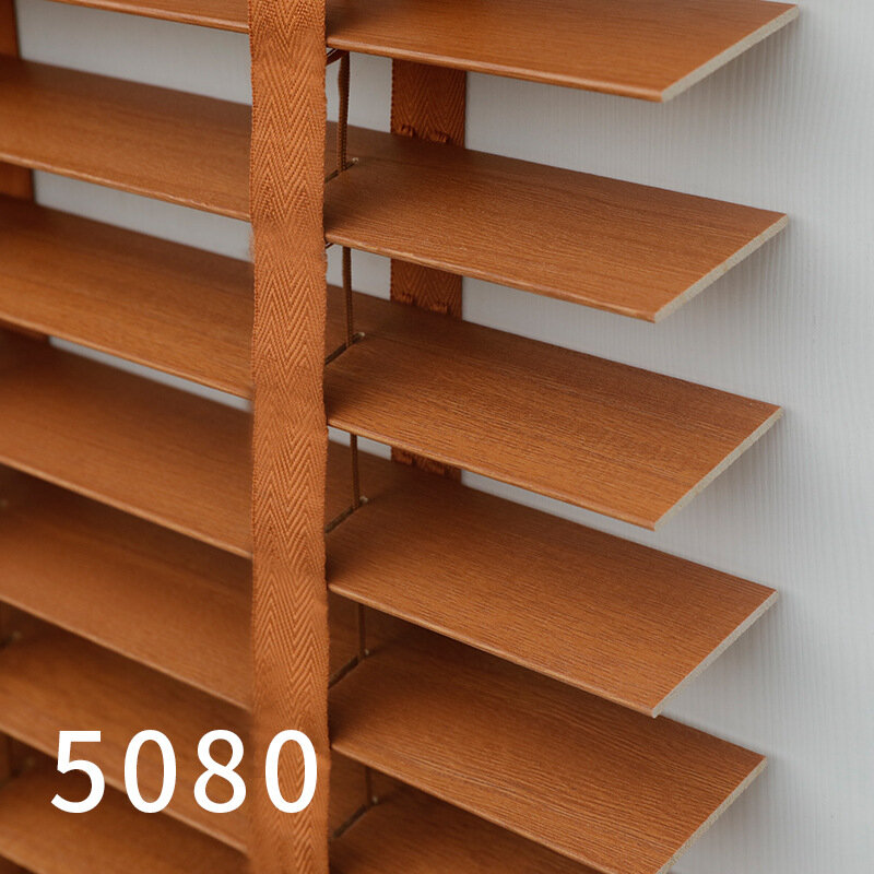 Деревянные венецианские жалюзи для офиса, ванной, гостиной, кабинета, солнцезащитные, электрические подъемные, роликовые, защита от солнца, теплоизоляция