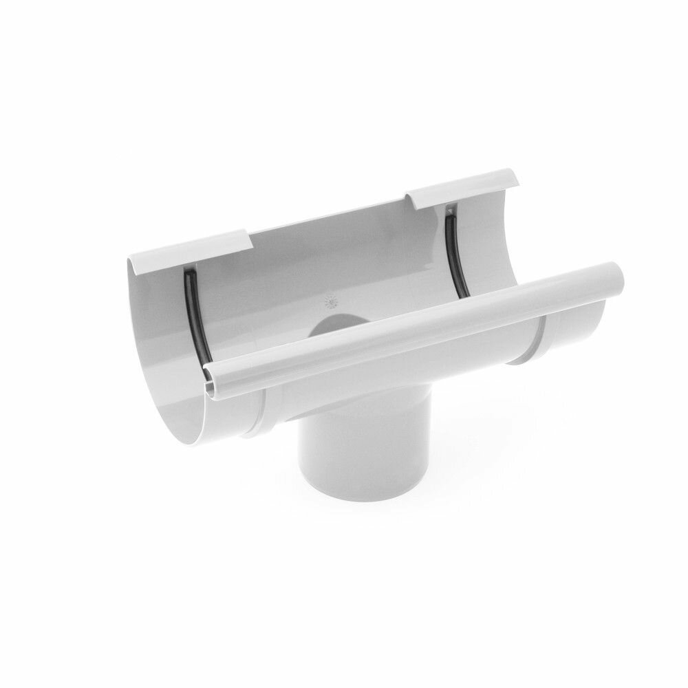 Сливная воронка BRYZA 125/90 мм, белая 62-041