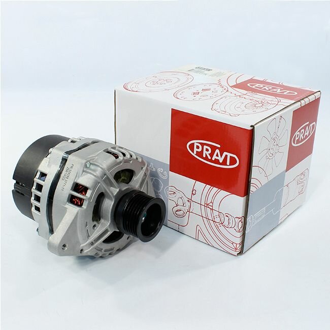 Генератор для а/м ГАЗ дв. 421, А274 EvoTech поликлиновый шкив 110А / PRAVT / PR.3282М.3771-11