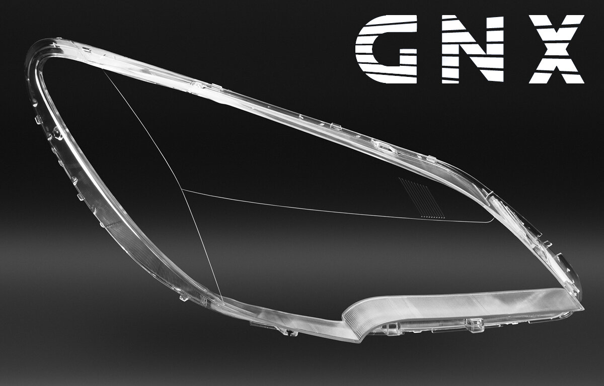 Стекло фары Opel Mokka 2012-2016, правое, GNX, поликарбонат, для автомобилей Опель Мокка