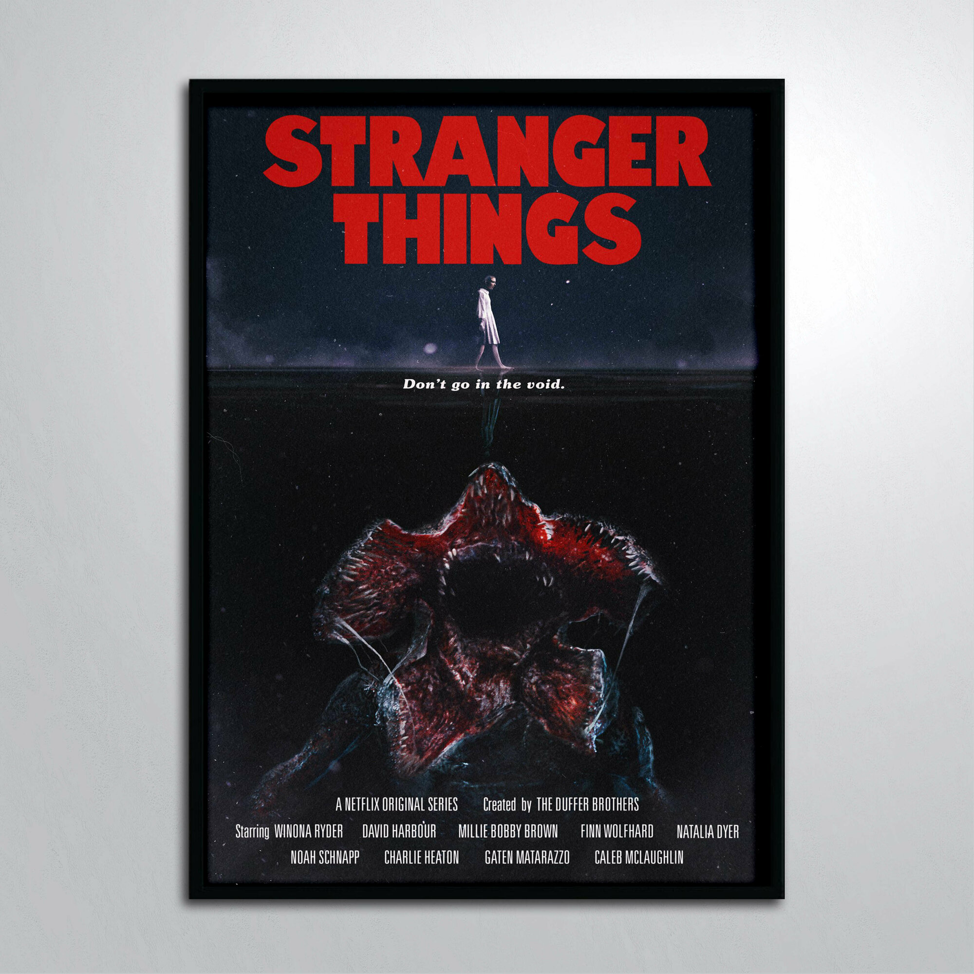 Постер в раме/Очень странные дела Оди и изнанка Stranger Things