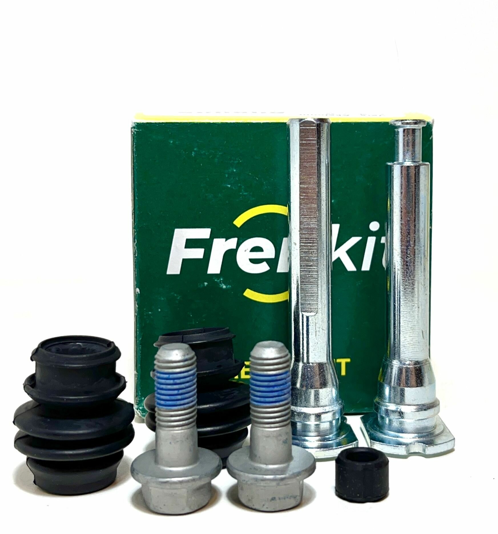 Ремкомплект переднего суппорта Mitsubishi Lancer IX (Лансер 9) направляющие + болты + пыльники Frenkit