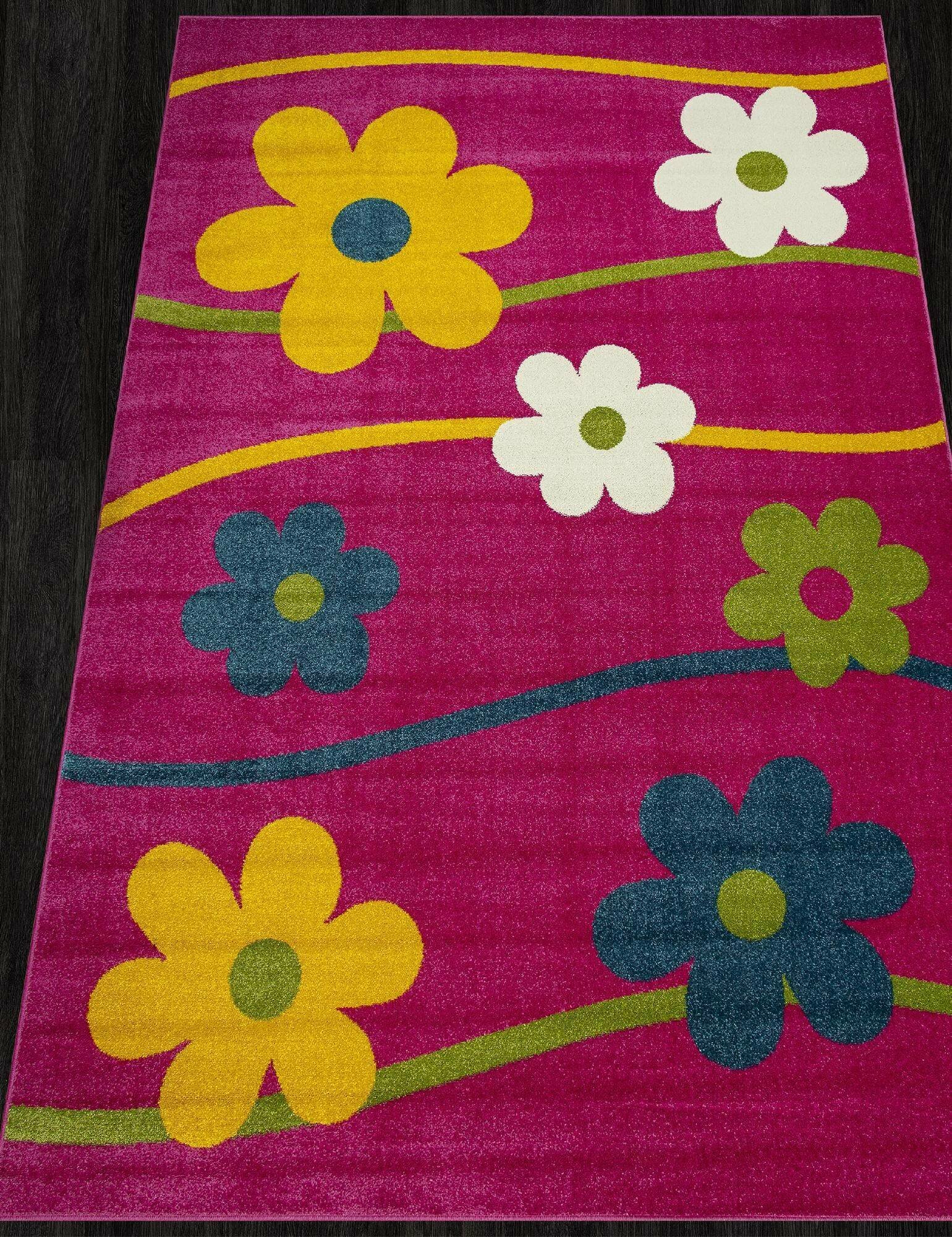 Детский ковер на пол в детскую 160х230 см детский ворс 7 мм 326304 KoverVDom