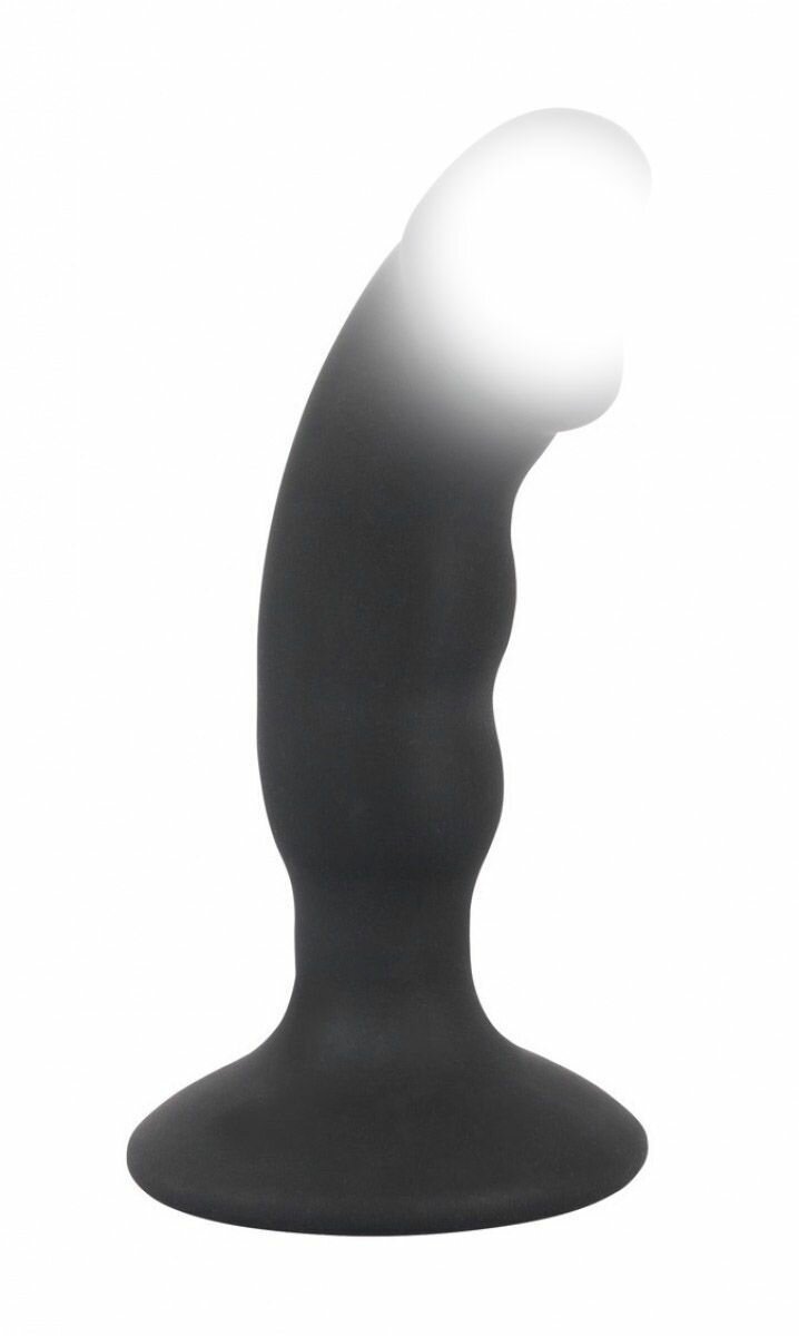 Перезаряжаемый изогнутый мини-фаллос Black Velvets (7 режимов)