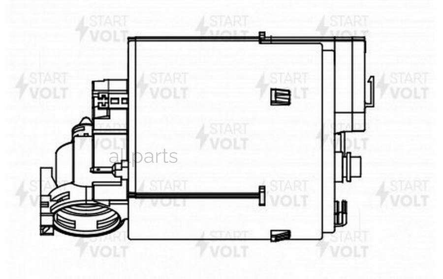 STARTVOLT VS-FF-0813 Фильтр топл. тонк. очистки для а/м KIA K5 (20-)/Hyundai Sonata (19-) 2.0i/2.5i (VS-FF 0813)