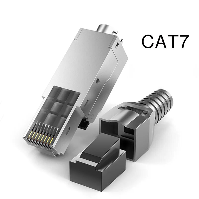 ZoeRax Коннектор RJ45 Cat8 10PCS, CAT7