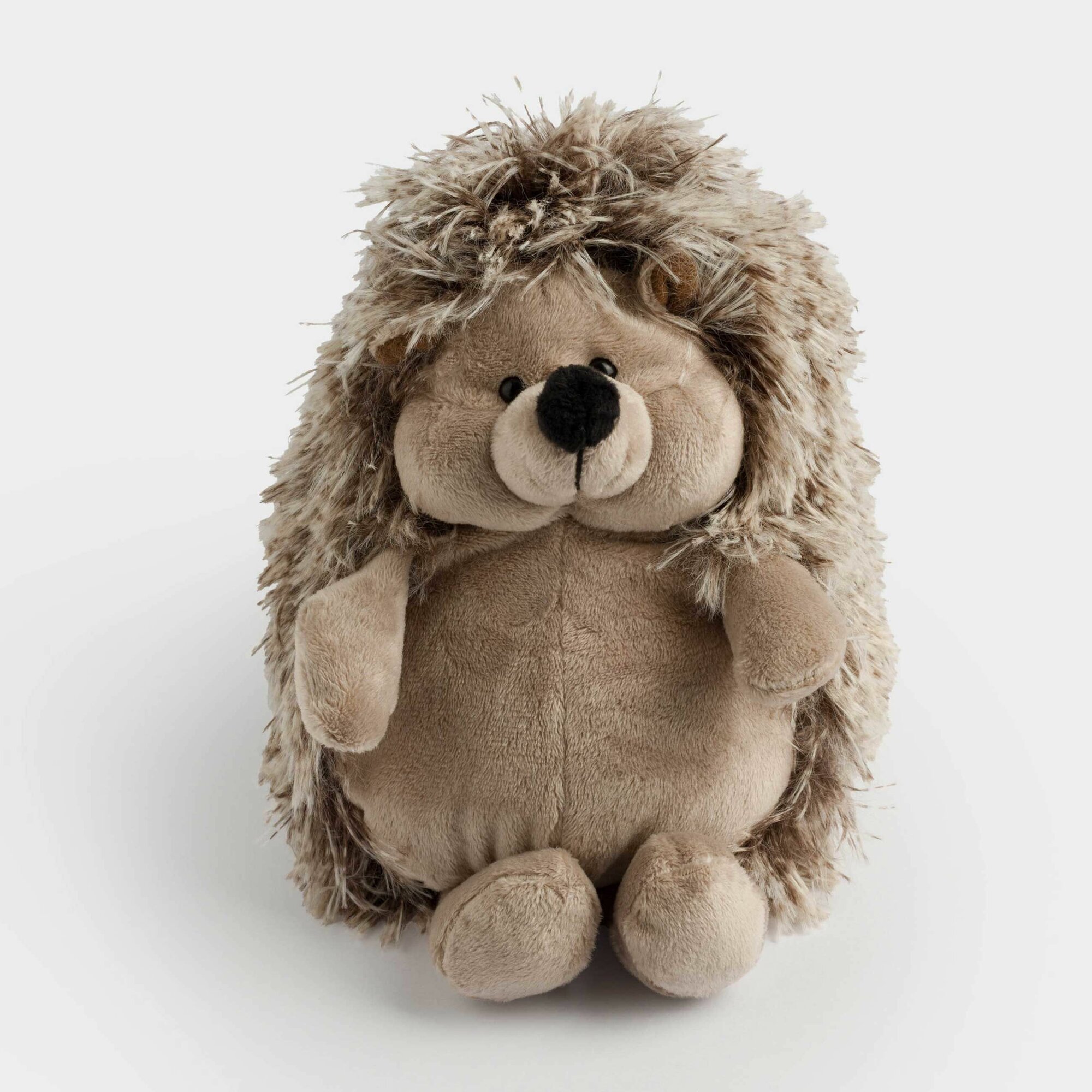 Игрушка, 16 см, мягкая, полиэстер, коричневая, Ежик, Forest animals